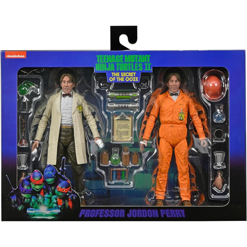 NECA TMNT Teenage Mutant Ninja Turtles 2 Secret of The Ooze Lab Coat ...