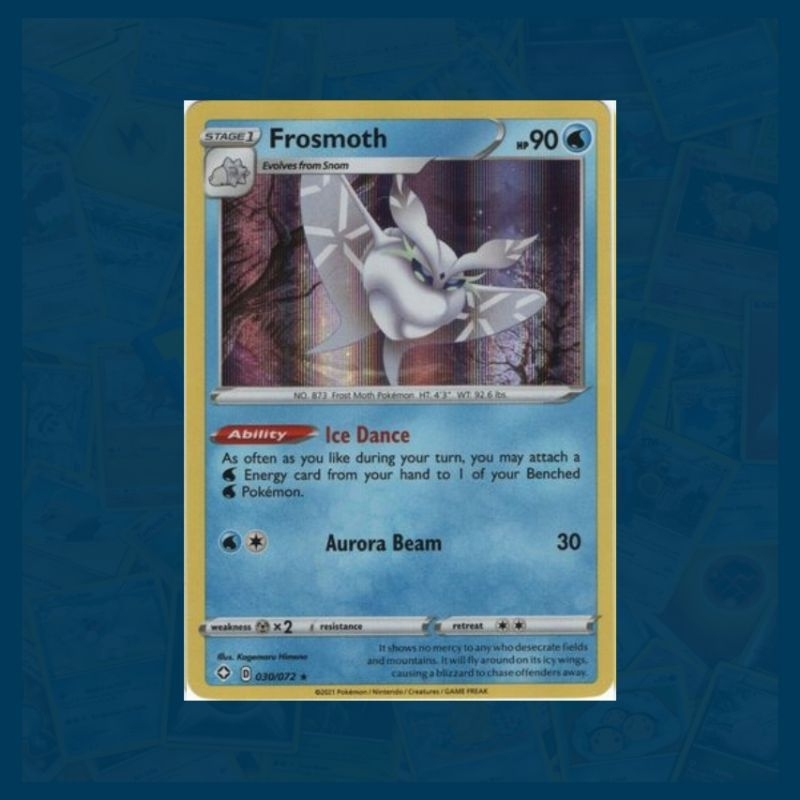Frosmoth (040/072) Holo Rare | Shining Fates | Pokemon TCG Card ...