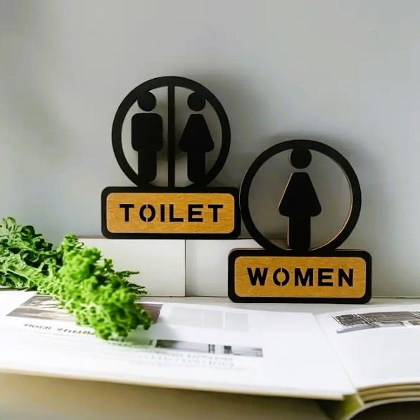 TOILET SIGNAGE FOR MEN AND WOMEN SIGN PAPAN TANDA TANDAS LELAKI ...