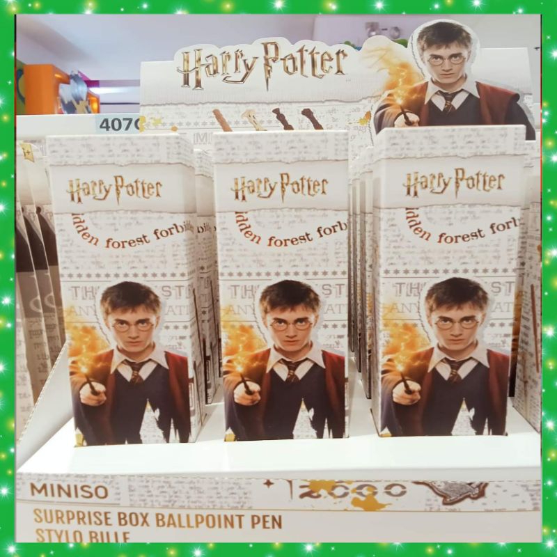 Miniso Harry potter Suprise box ballpoint pen confirm one | Shopee Malaysia