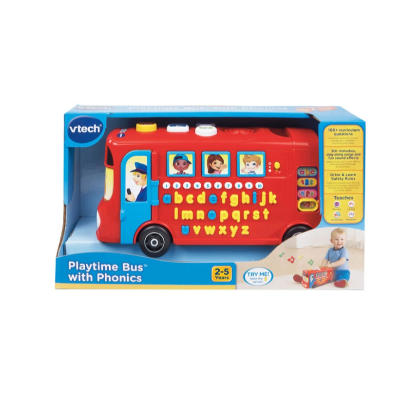 VTech VT80-150003 Playtime Bus With Phonics | Shopee Malaysia