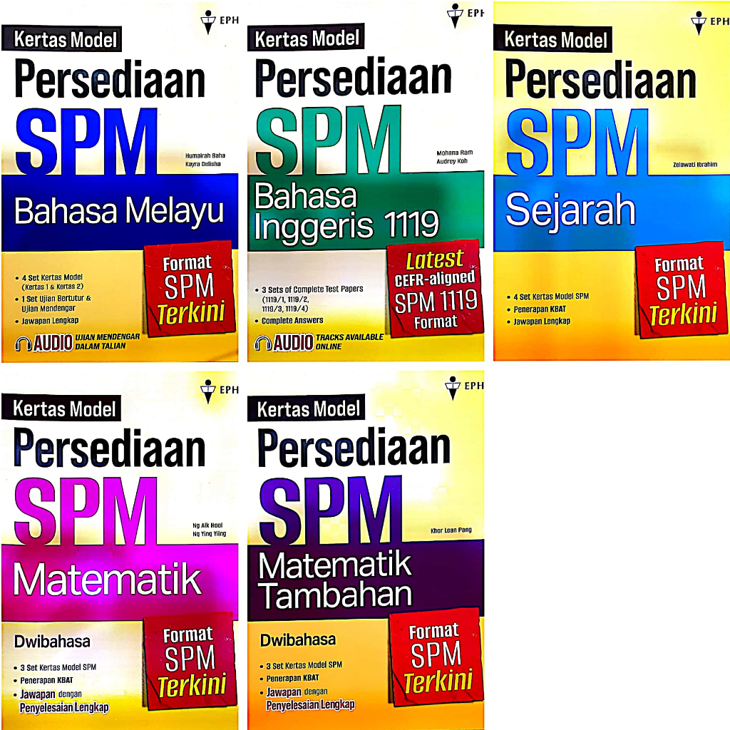 [ EPH ] Kertas Model Persediaan SPM | Shopee Malaysia