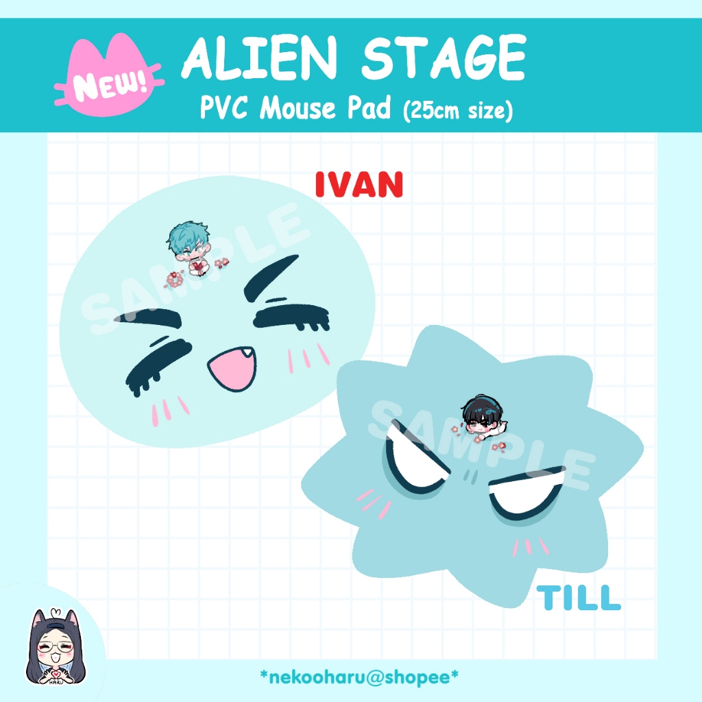 [Ready Stock] Alien Stage _ ALNST _ Mouse Pad _ Ivan _ Till | Shopee ...