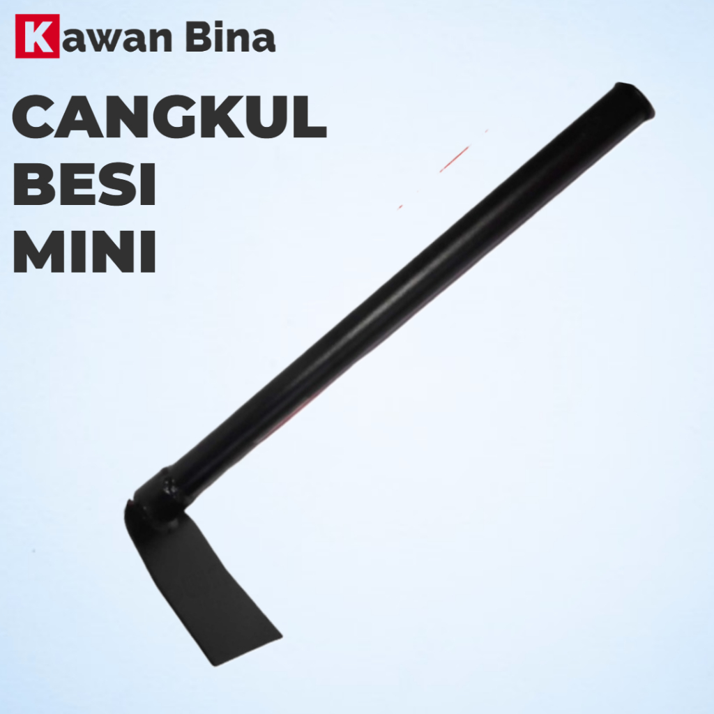 381mm Mini Cangkul Besi Besar Tebal Metal Steel Iron Flat Hoe Gardening ...