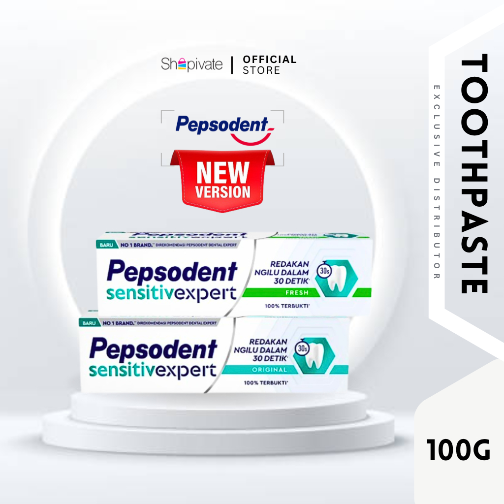 Pepsodent Sensitive Expert ORIGINAL / FRESH HD Toothpaste 100g | Shopee ...