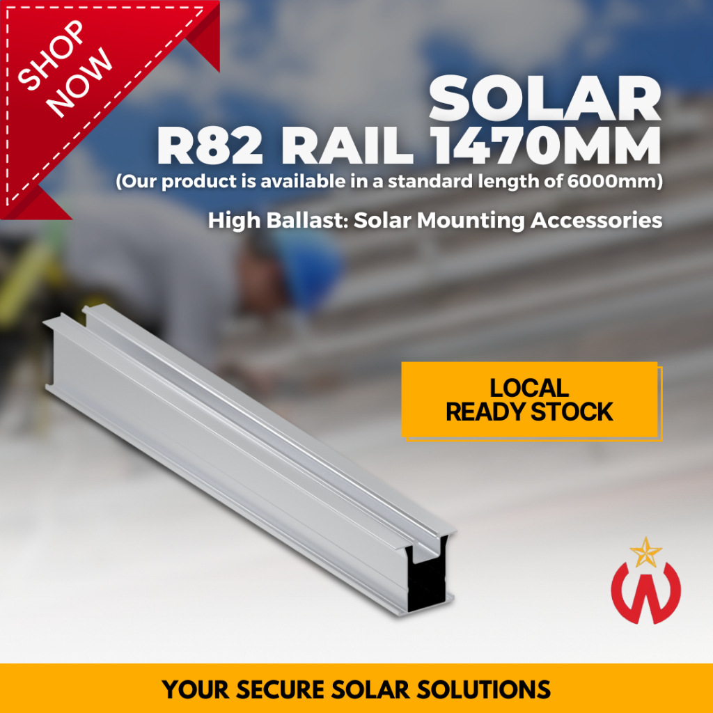 Winstar Solar R82 Rail 1470mm | Shopee Malaysia
