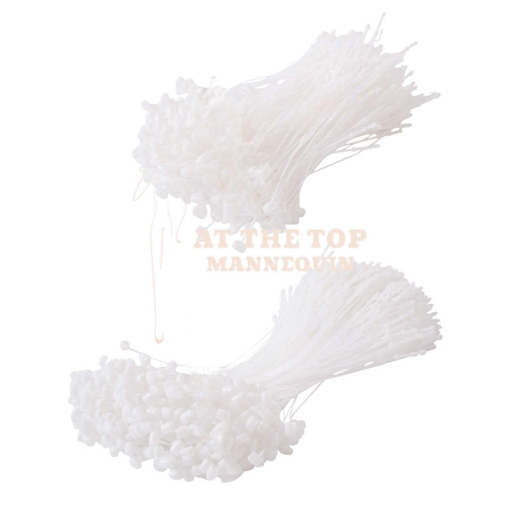 3/5/7" Loop Lock Tags Price Pins Snap Tag Clothes Lines Label Tie ...