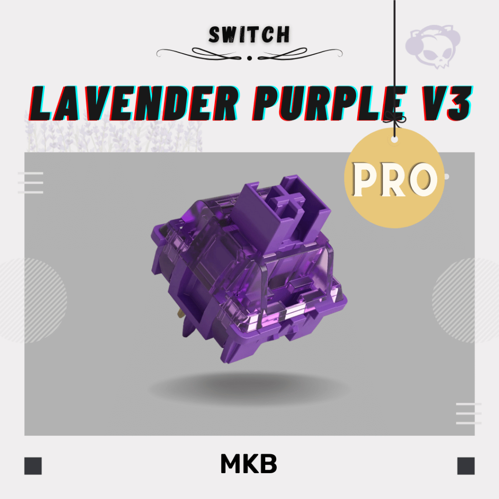Akko Lavender Purple V3 Pro Tactile Switch for Mechanical or Gaming ...