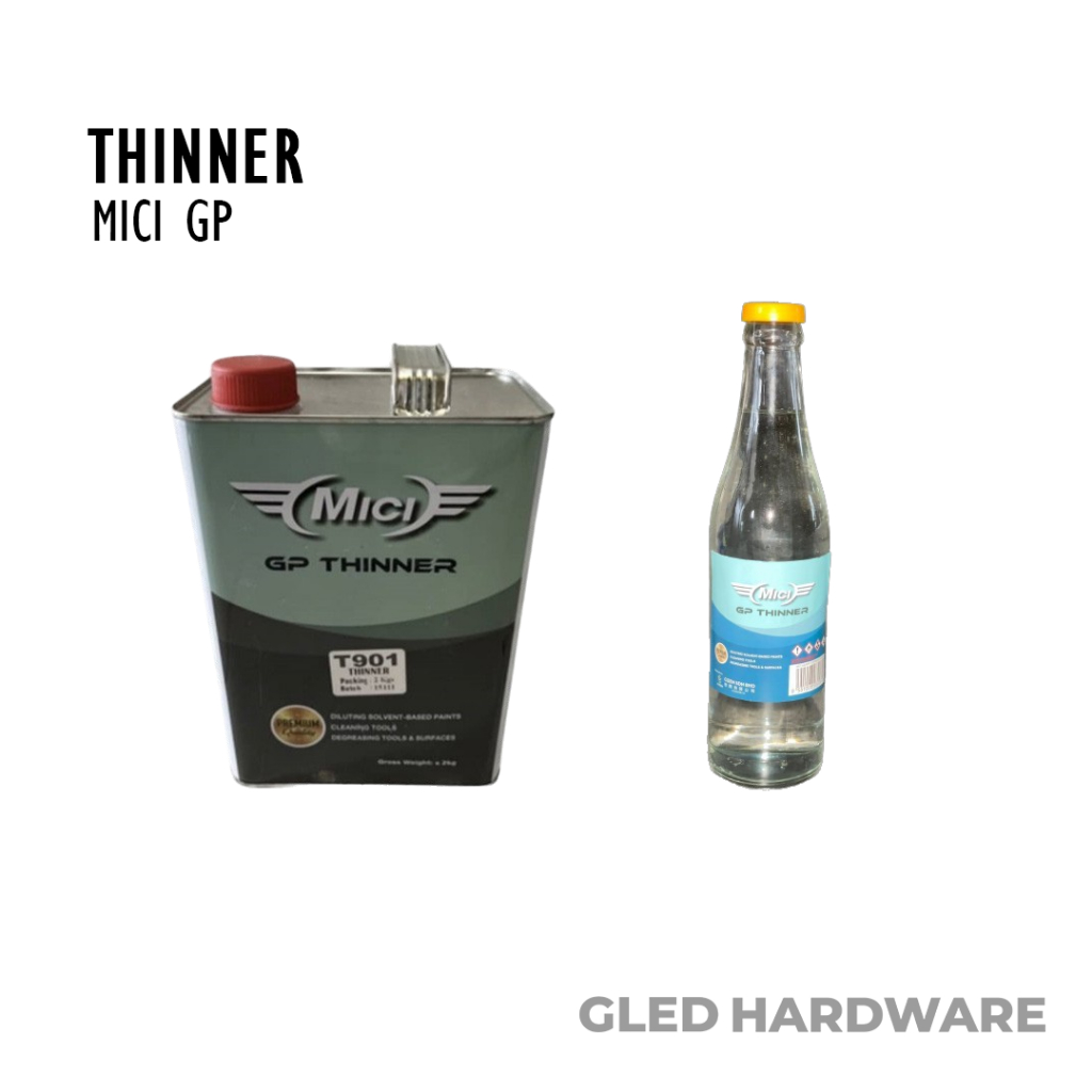 THINNER / PAINT THINNER MICI GP & BOSSMAN | Shopee Malaysia