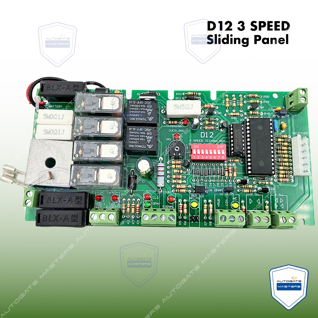 D12 DC3 speed SLIDER Dc max 3 dc777 Dc control panel Auto Gate | Shopee ...