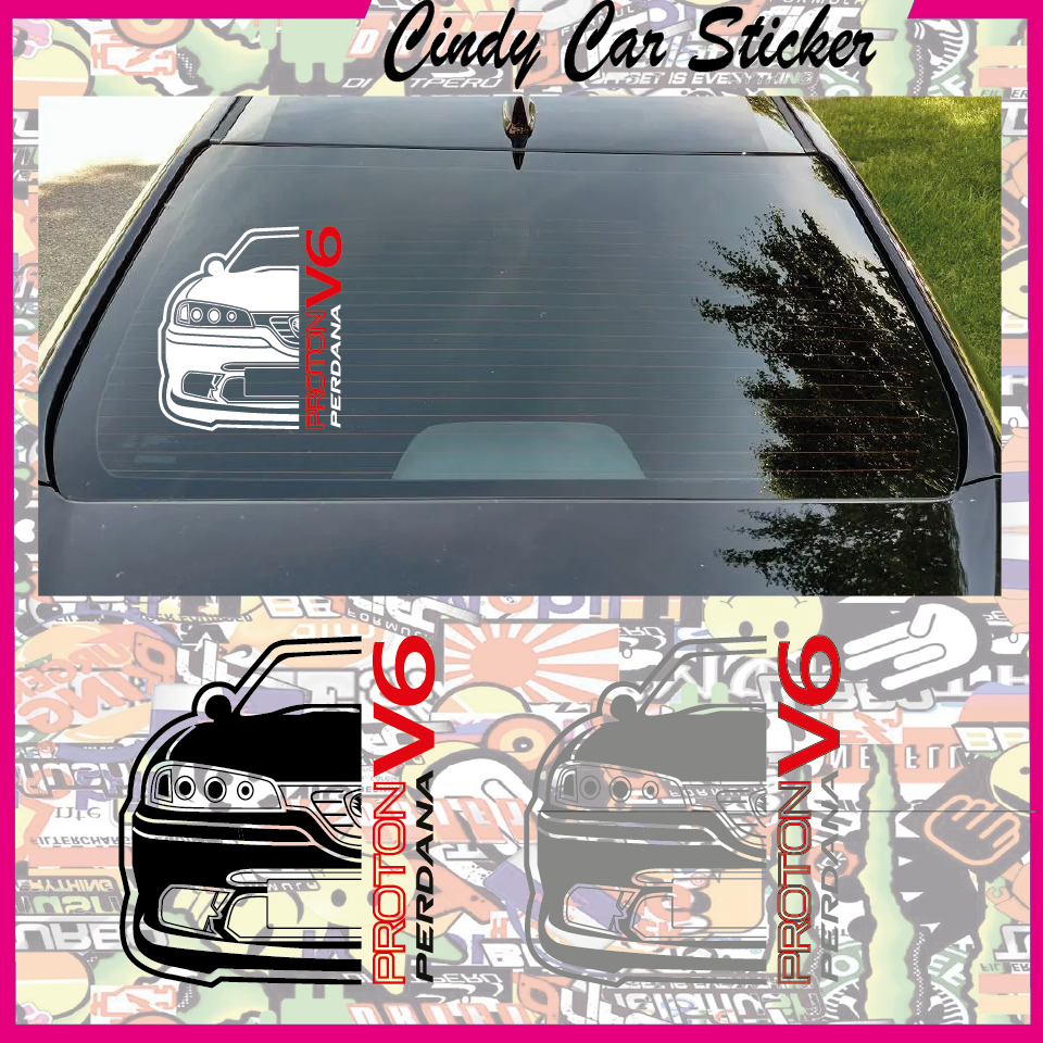 proton V6 car sticker 5inch | Shopee Malaysia