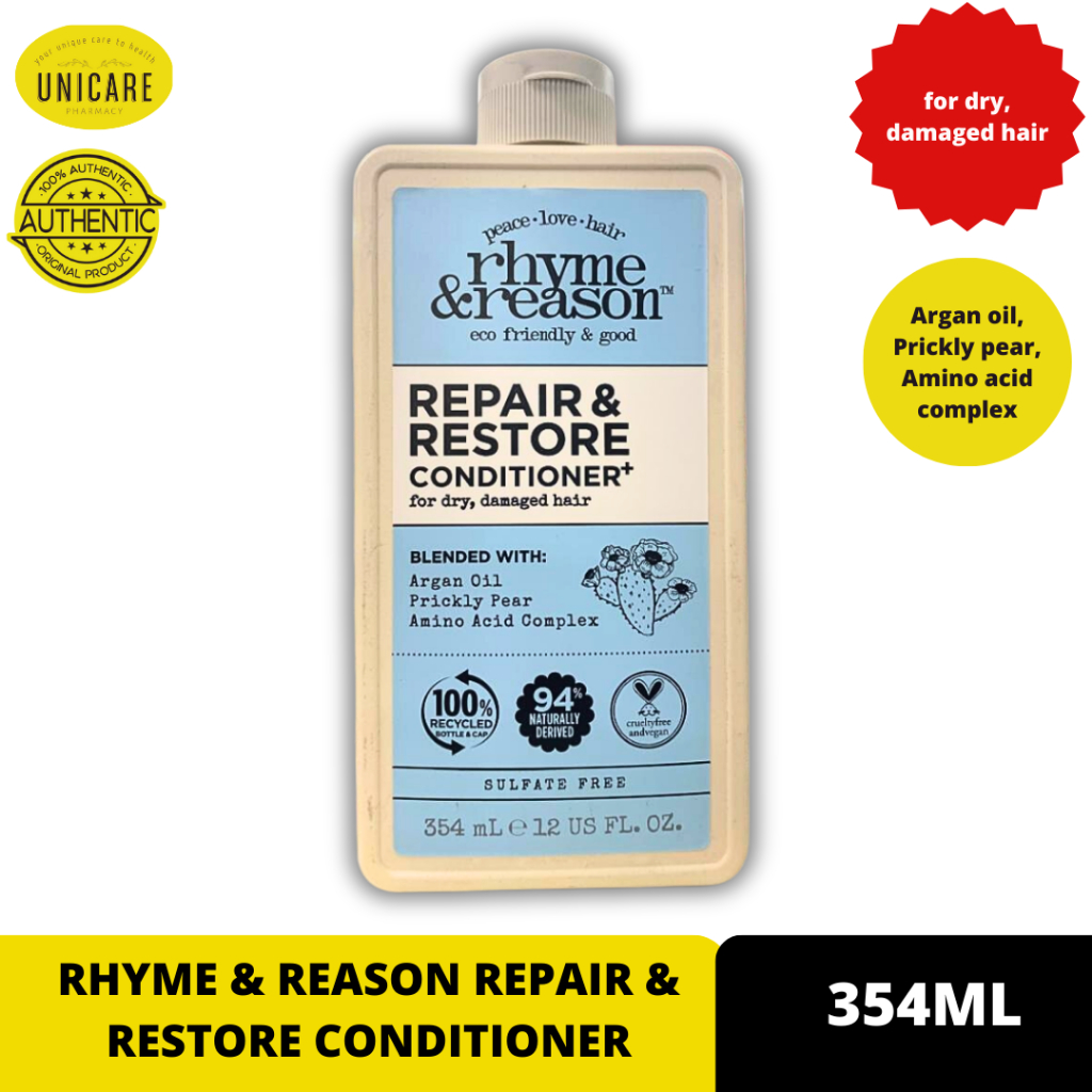 RHYME & REASON REPAIR & RESTORE CONDITIONER 354ML | Shopee Malaysia