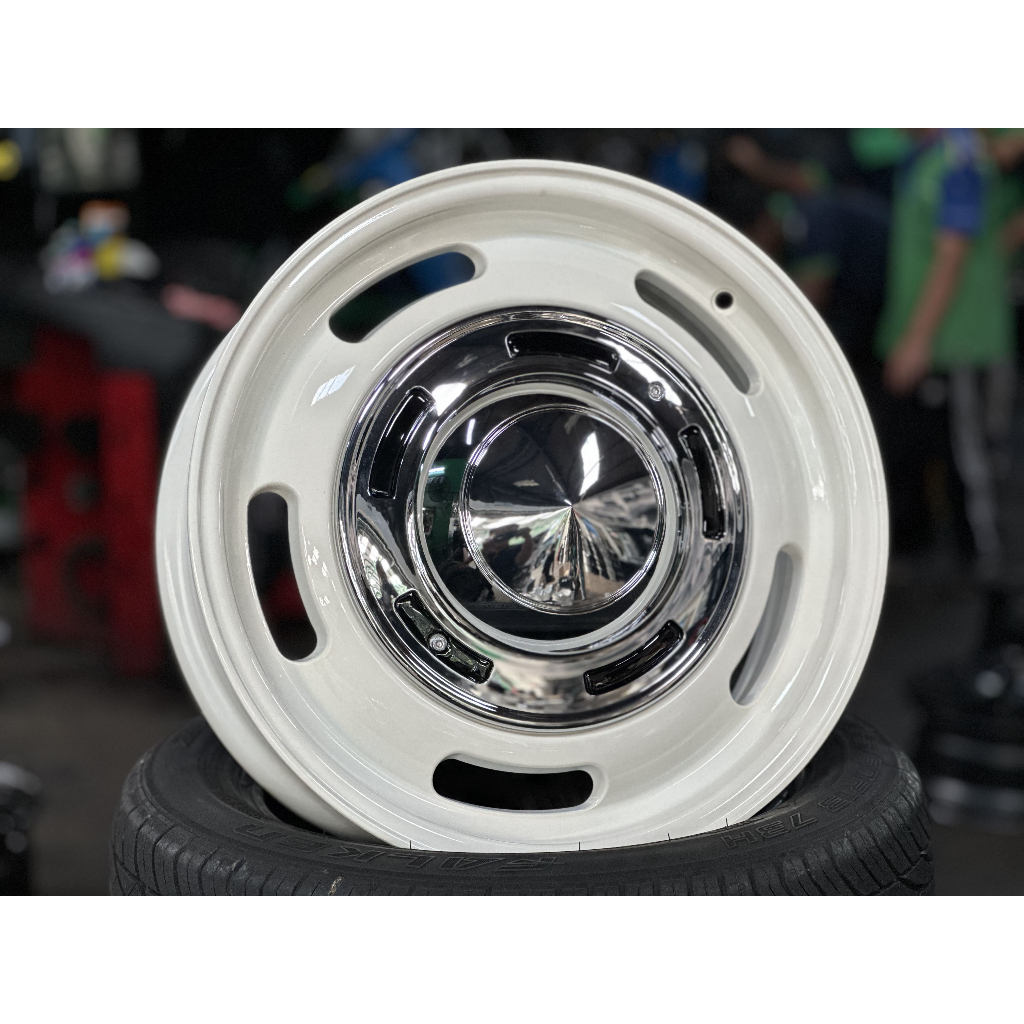 NEW 16X5.5J Dean Cross Country Rim (set of 5) White for Suzuki Jimny ...