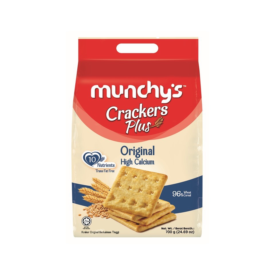 [Bundle of 3] Munchy's Crackers Cream Cracker/Butter Flavoured Cream ...