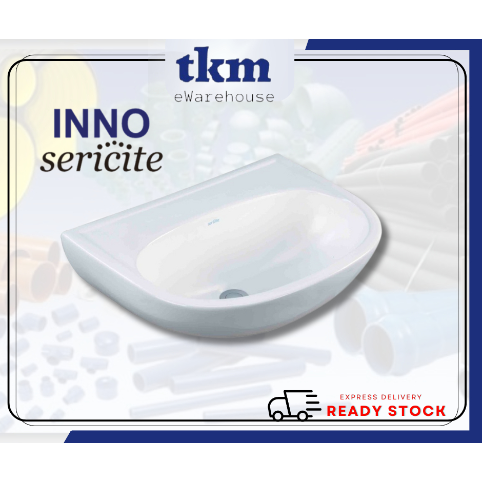 [TKM] [HOSPITAL CERAMIC WALL HUNG BASIN] SERICITE WB2052 GITALIN ...