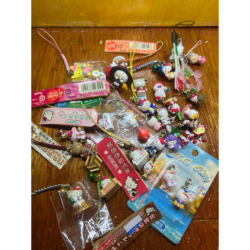 (New) Hello kitty phone strap charm keychain (chain rust) | Shopee Malaysia