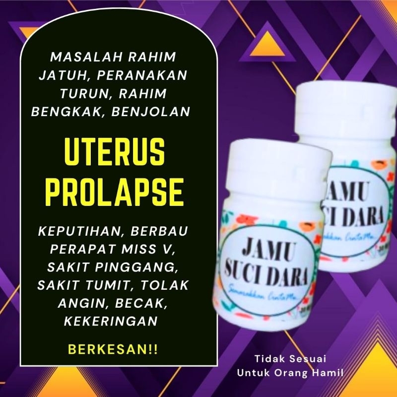 Remedy For Uterus Prolapse‼️(Rahim Jatuh) Peranakan Turun, Rahim Lemah ...