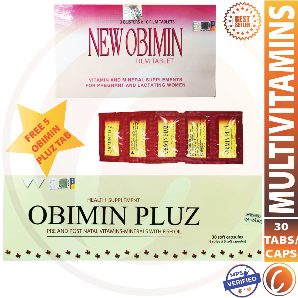 UNITED INTERNATIONAL PHARMA New Obimin/Obimin Pluz | Shopee Malaysia