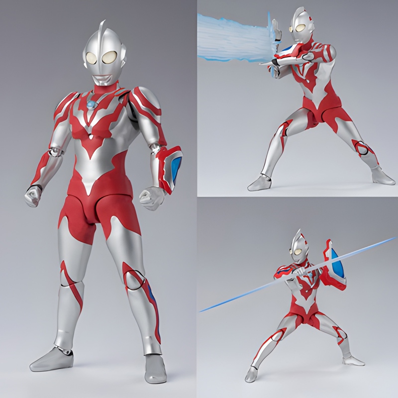 New SHF 18cm Ultraman Ribut Blazer Zero X Arc multi-accessory Multiple ...