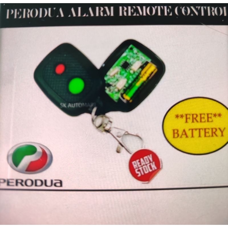 Perodua Remote Alza & Myvi Old / Lagi Best / Icon / Viva Elite / Vivo ...