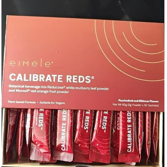 RM129/BOX Eimele Calibrate Reds Slimming Powder - 正品亦餐纤体粉小红针 (1 box 30包 ...