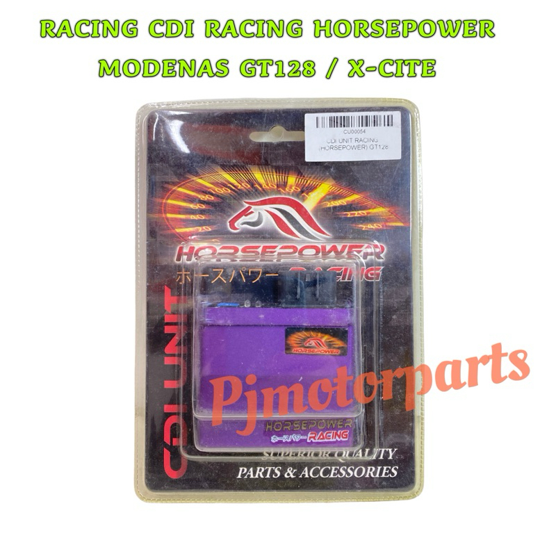 MODENAS GT128 / X-CITE ( 100% ORIGINAL HORSEPOWER ) ADJUSTABLE RACING ...