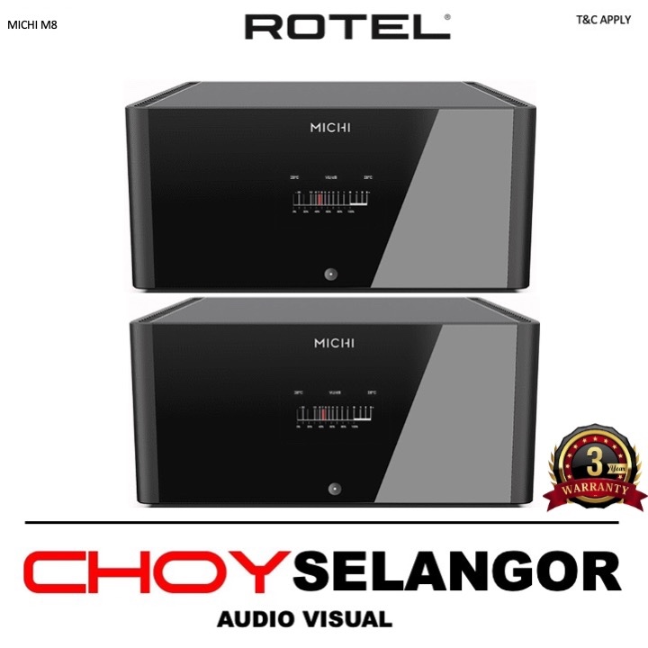 Rotel Michi M8 Monoblock Power Amplifier | Shopee Malaysia