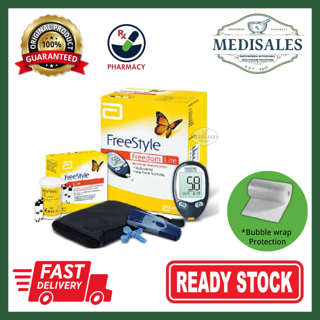 FREESTYLE FREEDOM LITE BLOOD GLUCOSE MONITORING SYSTEM (WITH OR WITHOUT ...