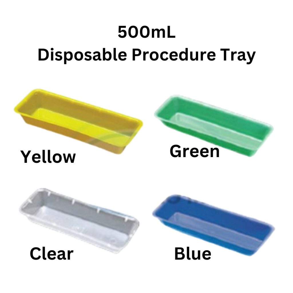 500ML DISPOSABLE PROCEDURE TRAY I DISPOSABLE INJECTION TRAY I ...