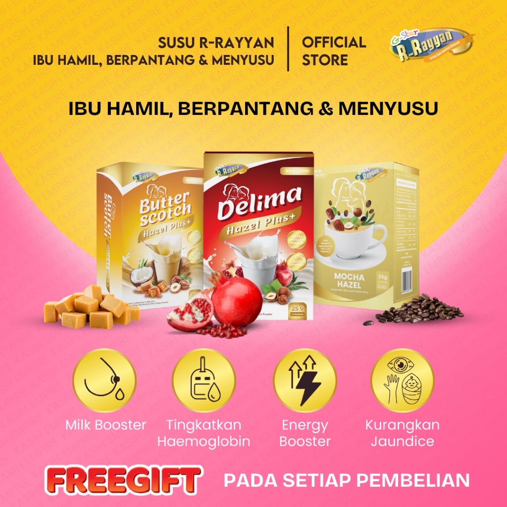 OFFICIAL STORE R RAYYAN Susu Ibu Hamil Berpantang Dan Menyusu 16 sachet ...