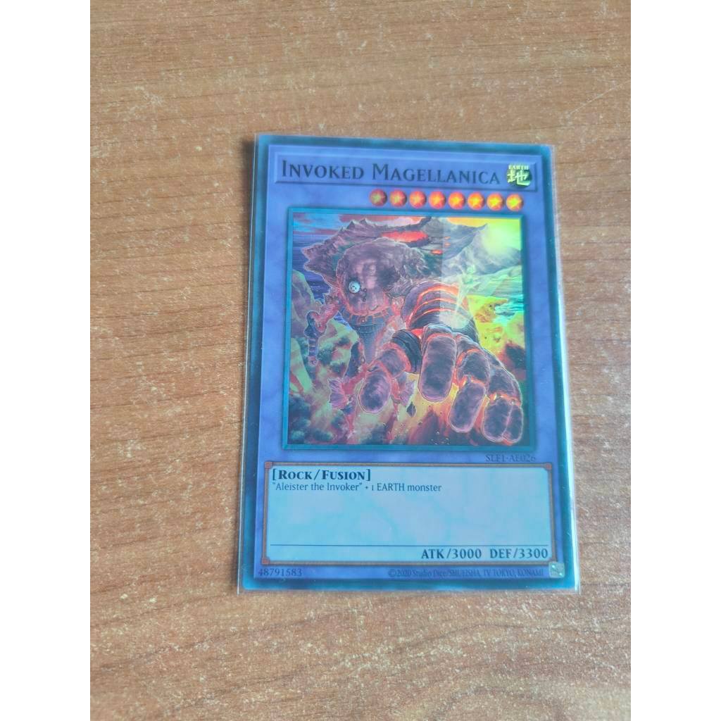 Yugioh : SLF1-AE026 Invoked Magellanica (N/SR/SCR) | Shopee Malaysia