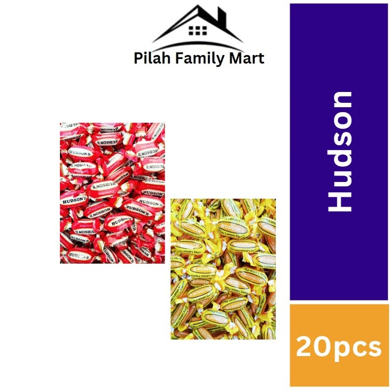 HUDSON Eumenthol / Honey Lemon 20pcs Candy Gula Gula | Shopee Malaysia