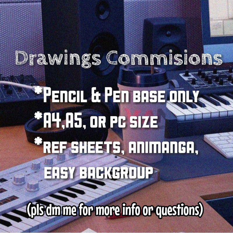 Drawing Commission (OPEN) | Shopee Malaysia