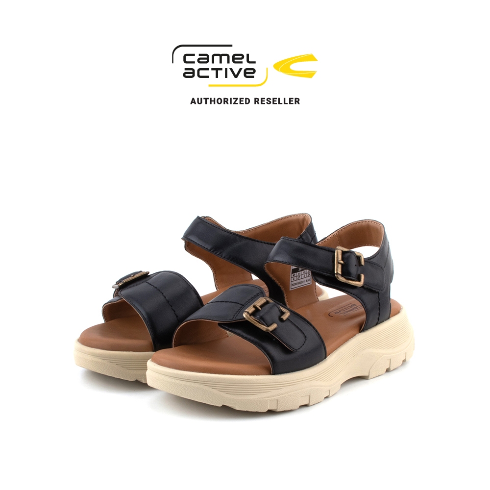 camel active Women Laurel Buckle Strap Comfort Sandal - 782204-DZ02SV-1 ...