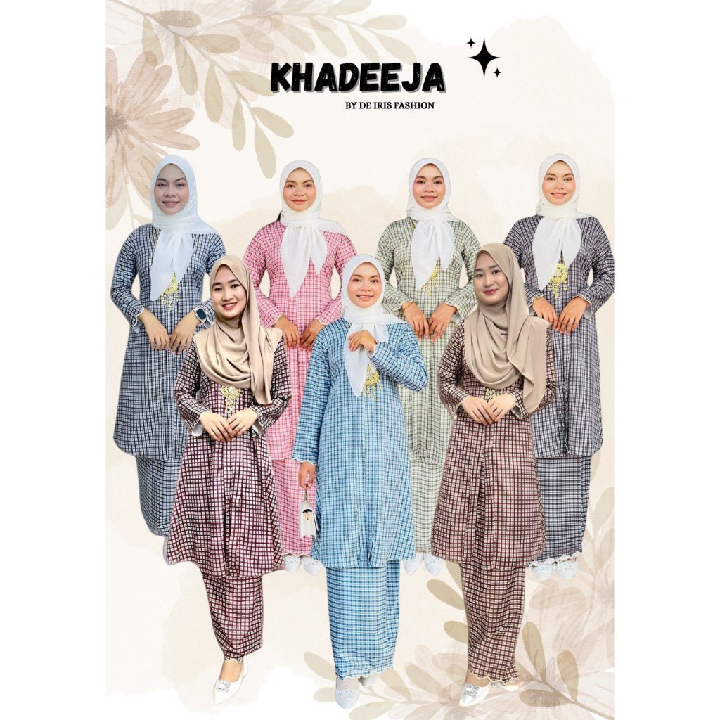 KHADEEJA KEBARUNG RIAU MODEN (096) by DE IRIS | Shopee Malaysia