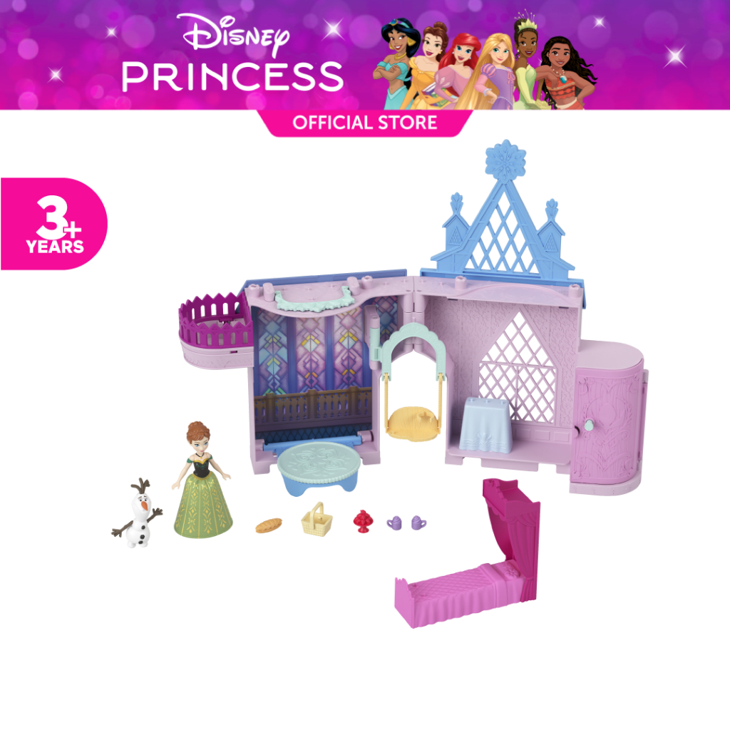 Disney Frozen Storytime Stackers Playset, Anna’s Arendelle Castle ...