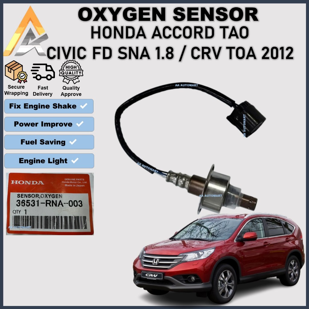 Original Honda Accord TAO Civic FD SNA 1.8 CRV CR-V TOA Front O2 Sensor ...