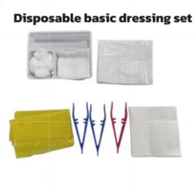 Disposable Basic Dressing Set - 3 Forceps Box of 10 and 50 Pcs | Shopee ...