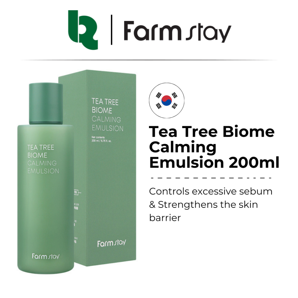 Farmstay Tea Tree Biome Calming Emulsion (200ml) | Shopee Malaysia