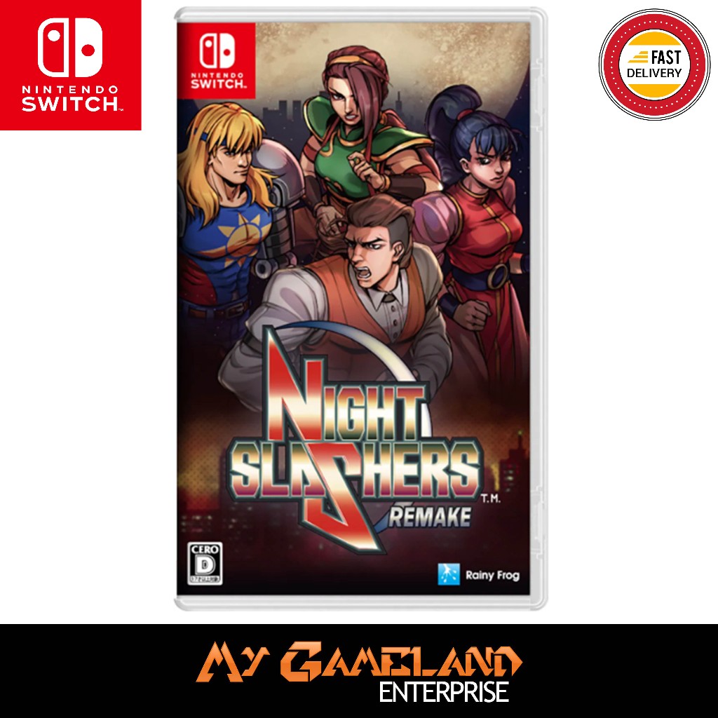 Nintendo Switch Night Slashers Remake (Asia)(English/Chinese)(BRAND NEW ...
