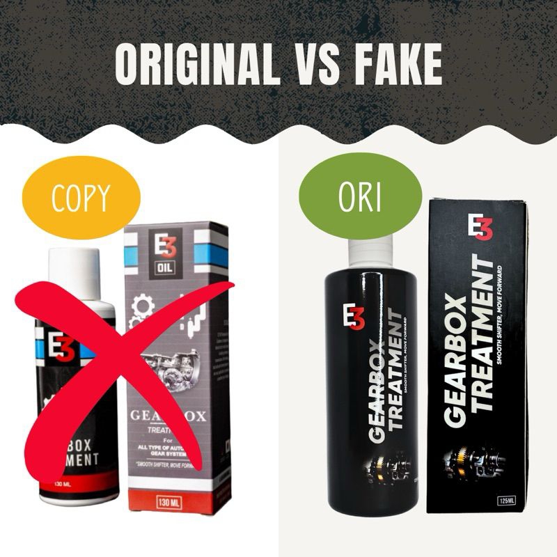 E3 GEARBOX OIL TREATMENT Auto Transmission treatment Oil Original | Jv ...