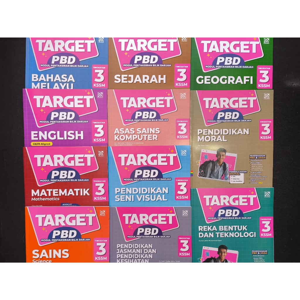 TARGET PBD TINGKATAN 3 KSSM [PELANGI] | Shopee Malaysia