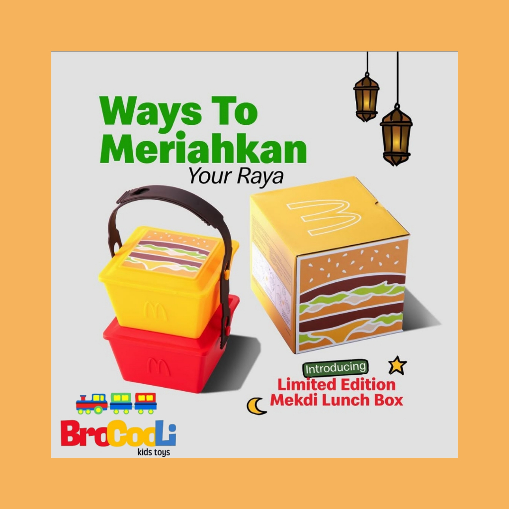 Mcdonalds McDonald's Stackable Lunch Box Set mekdi limited edition ...