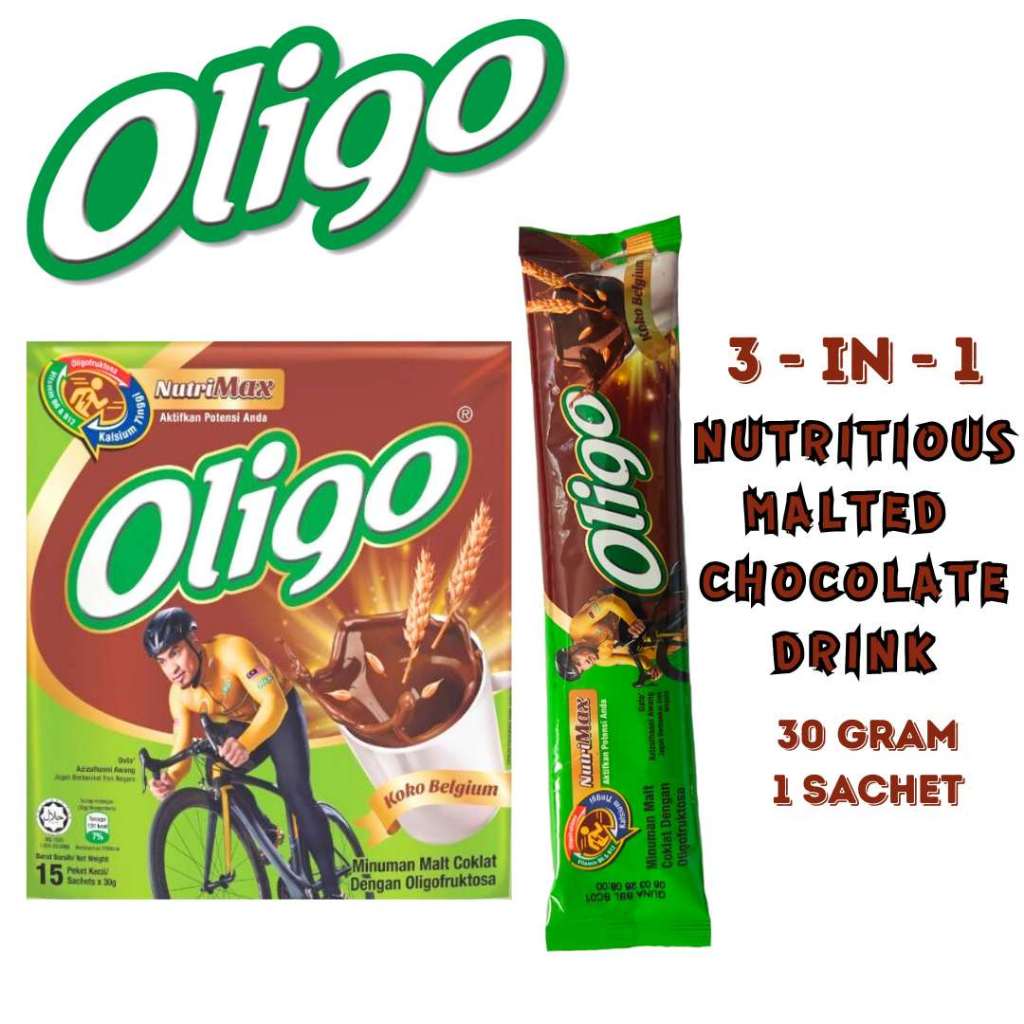 OLIGO (LOOSE PACK/SACHET) NUTRITIOUS MALTED CHOCOLATE DRINK WITH ...