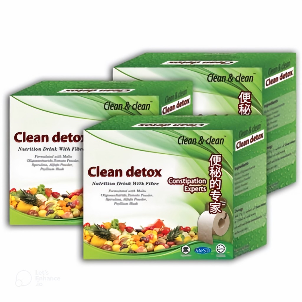Clean Detox 15g x 15 packs Nutrition Drinks | Shopee Malaysia