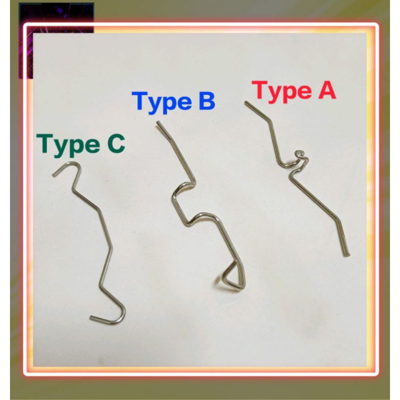 Disc Pad Clip Kancil (set 3type) | Shopee Malaysia