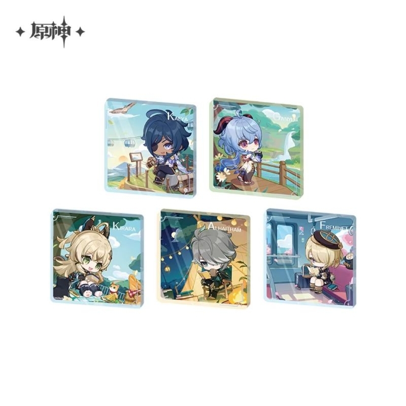 【Offial Merch】Genshin Impact Kaeya Ferminet Alhaitham Kirara Ganyu ...