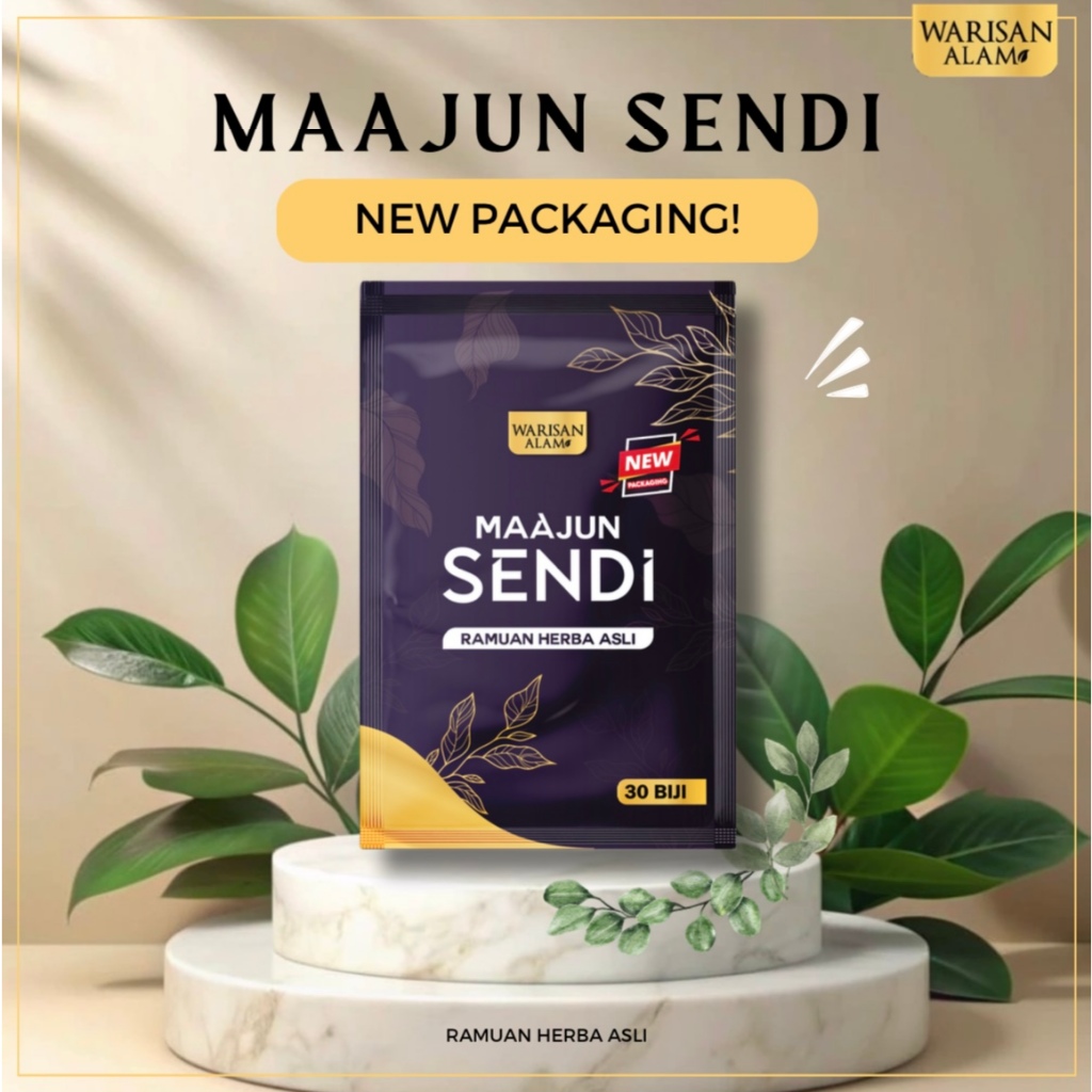 MAAJUN SENDI Warisan Alam Herba Tradisional 30 Biji | Shopee Malaysia