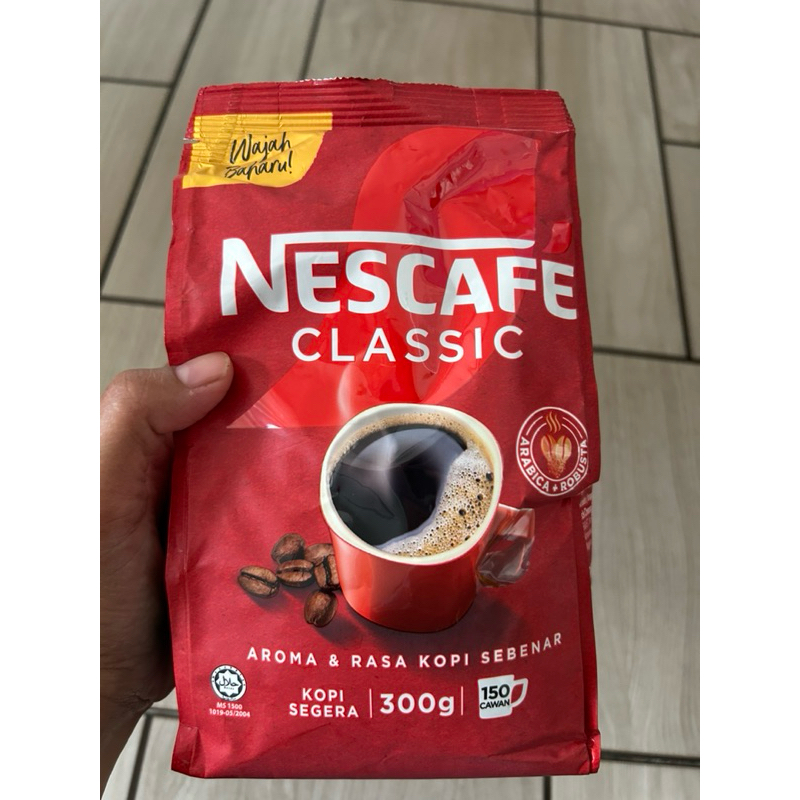 New Pack Nescafe Classic Refill Pack 300g | Shopee Malaysia