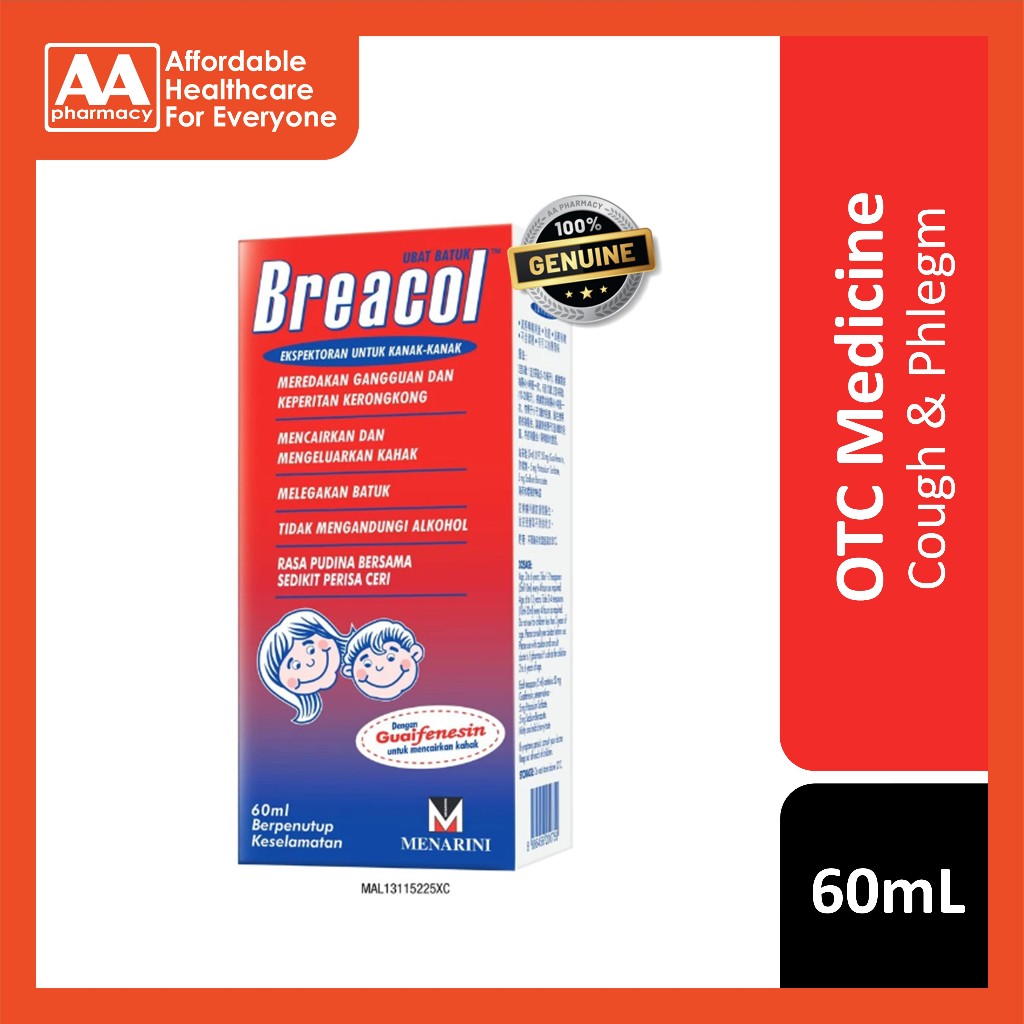Breacol Expectorant For Children 60mL | Shopee Malaysia